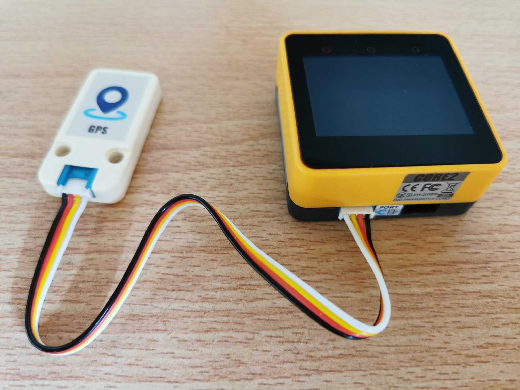 M5Stack + GPSユニット - neocode